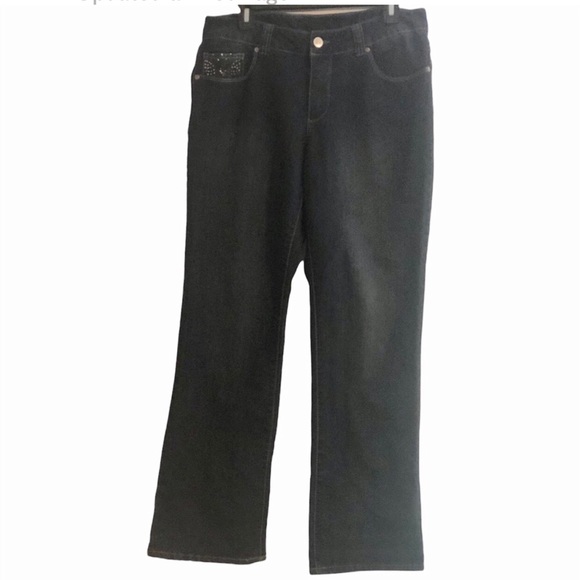 Faded Glory | Jeans | Faded Glory Womens Dark Blue Denim Jean With ...